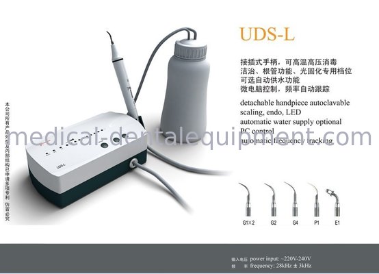 High Efficient Portable Dental Ultrasonic Scaler UDS-L Electric Valve Endo