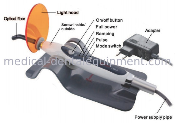 50 / 60Hz 6W Dental Curing Light Blue 420 - 480nm Wave Length