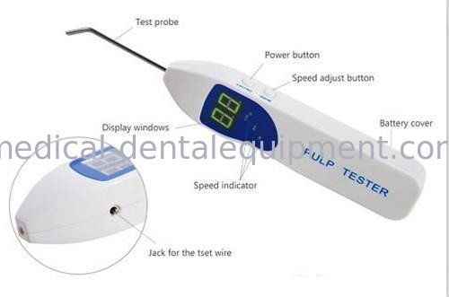 DC6.0 - 10.0V Dental Apex Locator 9.0V DC9V With Stainless Hook