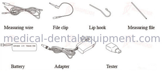 3.7V / 750mAh Perio Dental Apex Locator With Color LCD Screen