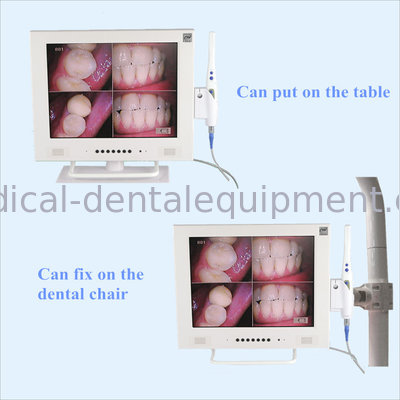 15 Inch LCD WI - FIi Dental Intraoral Camera HAD CCD Support Multi Language