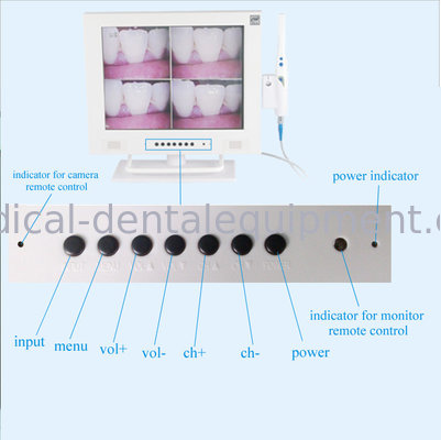 15 Inch LCD WI - FIi Dental Intraoral Camera HAD CCD Support Multi Language