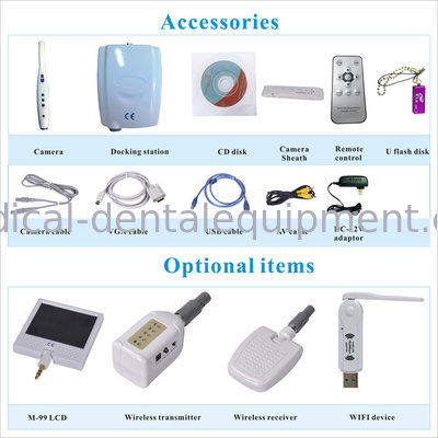 Wired Intra Oral Camera Multi language white light LED IC - 005W