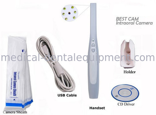 Home USB Digital Doc Intraoral Camera , Oral Camera With 6 LED Lamps