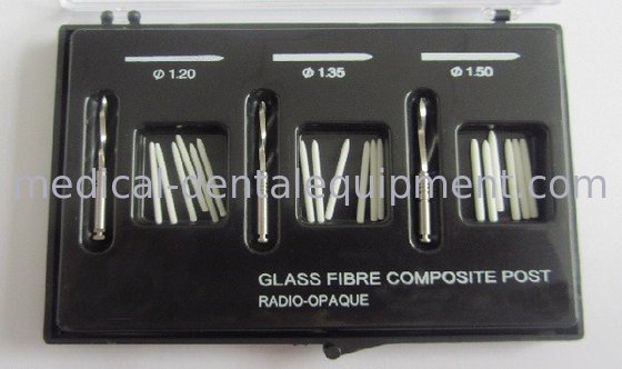 Radio - Opaque Full Mouth Dental Screw Post With Glass Material