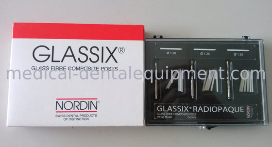Radio - Opaque Full Mouth Dental Screw Post With Glass Material