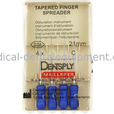 Stainless Rotary Endodontic Files , Taper Finger spreader endo rotary files
