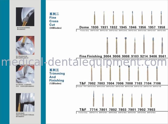 Carbide Burs Protaper File System , Dental Processing Hand Protapers In Endodontics