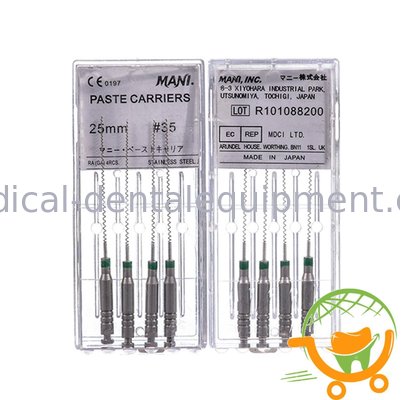 Paste Filler Carrier Rotary Endodontic Files , Root Canal Endodontics Files