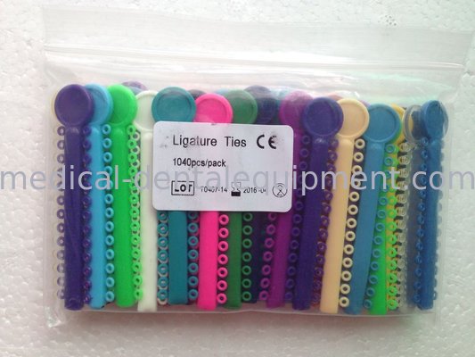 Dental Soft Tissues Orthodontic Brackets Non - Latex Orthodontic Ligature