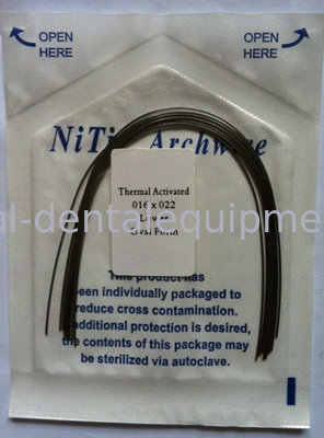 High Resilience Orthodontic Brackets Dental Niti Coil Spring Compressor