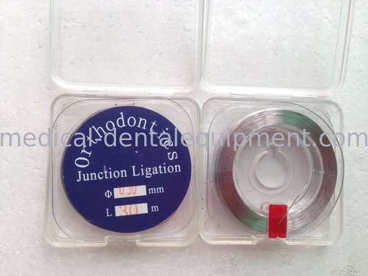 CE / FDA Orthodontic Brackets , Stainless Steel Ligature Wire Round