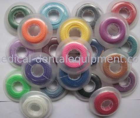 Color Orthodontic Elastic Chain Plastic Closed Short / Long