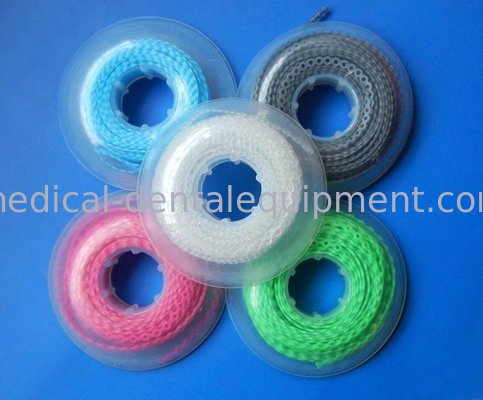 Color Orthodontic Elastic Chain Plastic Closed Short / Long