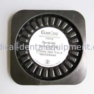 Ceramic Orthodontic Brackets Roth 022 Slot 3 With Hooks For Treatment
