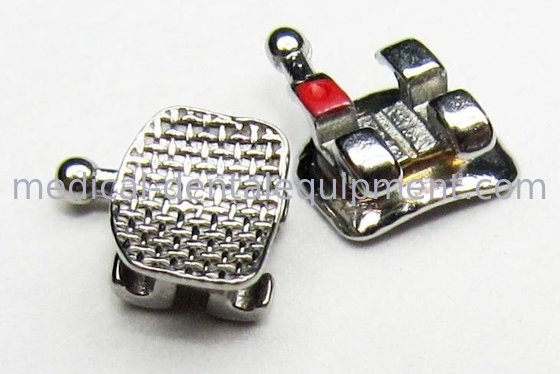 Dental Metal Orthodontic Brackets Edgewise White Tip - Edge CE