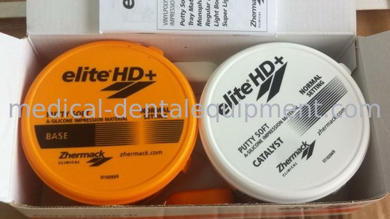 Dental Composite Material ZHERMACK Elite HD+Putty Soft Normal Set Orange Dental Impression Casting