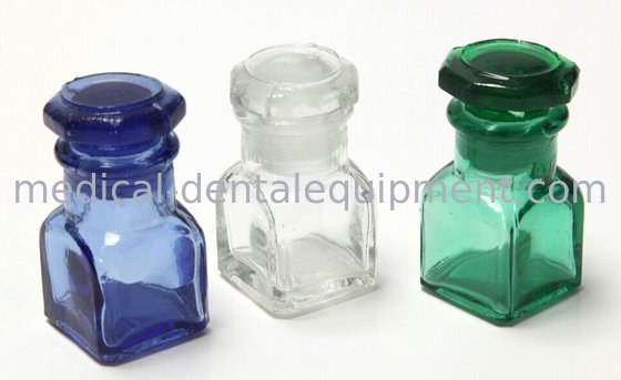 Dental Glass Cup Use For place dental medicine With white,blue,green,brown