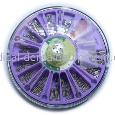 Dental Srew Post Titanium Euro Post System from Anthogyr Made of purely titainum apply for teeth restoration