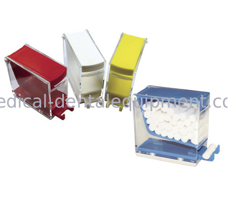 Yellow Disposable Dental Products , CE Dental Cotton Roll Dispenser