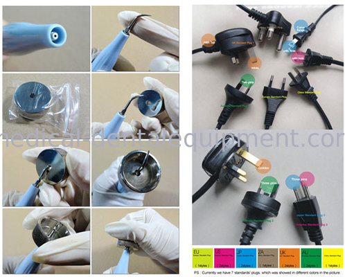 H3 Aluminum Alloy Dental Ultrasonic Scaler Detachable Handpiece