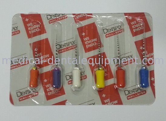 Yellow Niti Alloy Dental Endodontic Densply Protaper Files For Hand Use Assorted SX-F3
