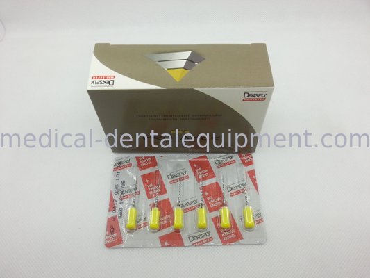 Yellow Niti Alloy Dental Endodontic Densply Protaper Files For Hand Use Assorted SX-F3