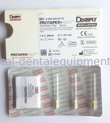 Protaper Rotary Dental Endodontic Files Niti Material With X1 , X2, X3 , X4, X5