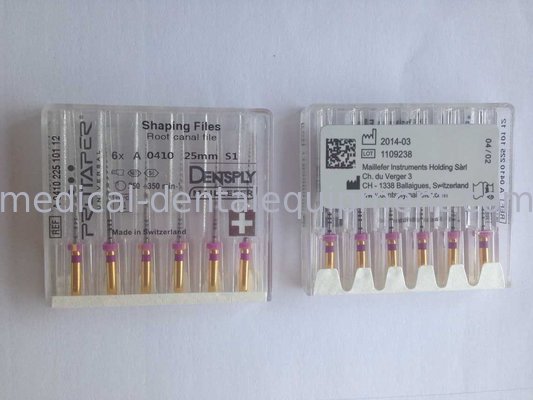 Rotary Protaper Endodontic Rotary Instruments , Niti Alloy Biorace Endo