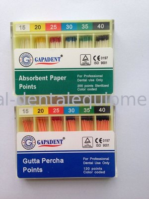 Gapadent Gutta Percha Point Root-Canal Filling Material Use in Dental Clinic , Hospital