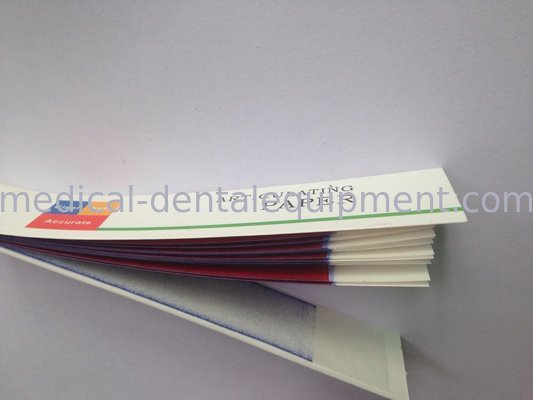 Dental articulating paper straight or horse shoe shape thick or thin blue or red