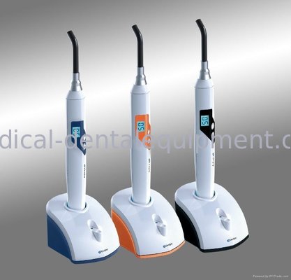 Cordless Dental Light Cured Composite Resin 5W Cool LED 1400 Mw/Cm2 LCD Display