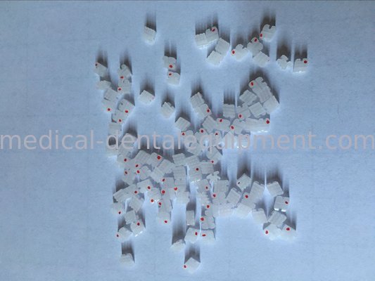 Transparent Ceramic Orthodontic Brackets , precision casting,compact design