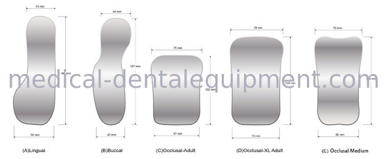 Photographic Intraoral Clinical Glass Mirrors Double Sides Rhodium Coated