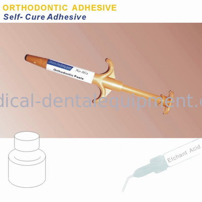 Plastic Dental Orthodontic Brackets Self Cure Composite Materials