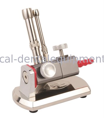 Dental Rotatable Gas Light Bottled Bunsen Burner Lab Double Tube