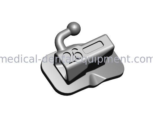 Dental Buccal Tubes Orthodontic Brackets Firmly Brazed Mesh Base