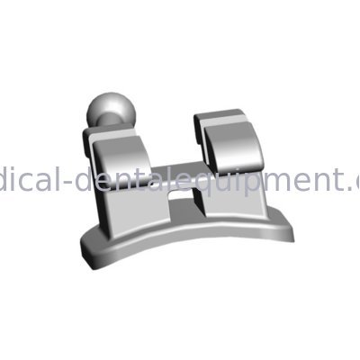 V - Slot Dental Roth Orthodontic Brackets Roth Brackets With Metal