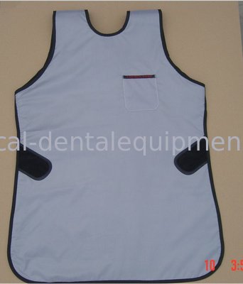 0.5mmPb Medical Sheilding Lead Apron Protective Apron With High Collar
