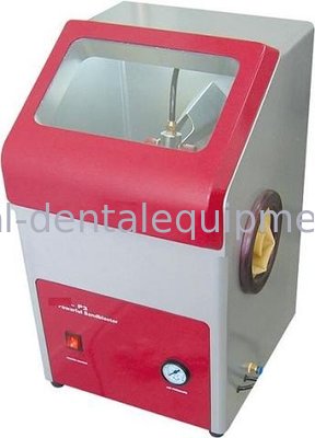 Red Recyclable Dental Sandblaster For Gentle Finishing Of Metal Frameworks