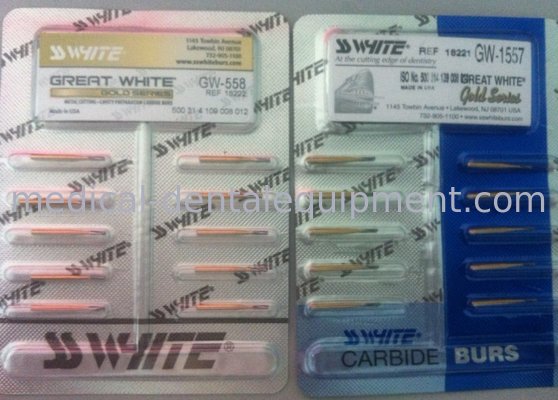 Original Dental Endodontic Files White Carbide Dental Surgical Burs