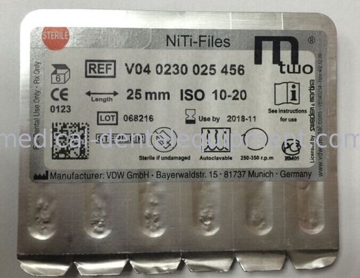 Mtwo Ni Ti Files Dental Endodontic Files For Root Canal Treatment