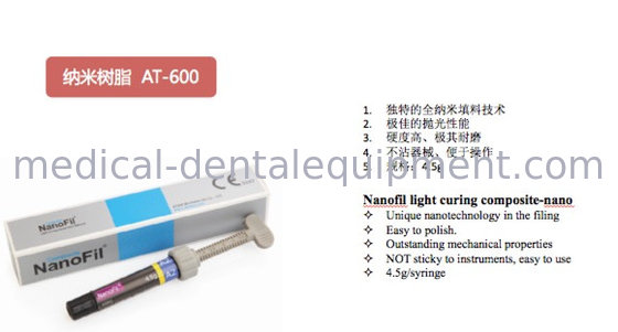 Nanofil Dental Light Cure Composite Dental Composite Resin Nano