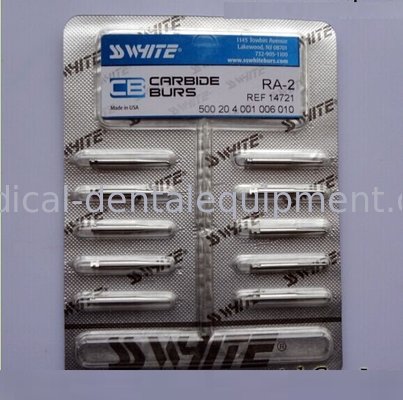 Low Speed Tungsten Carbide Burs Dental Instruments 10pcs / Pack