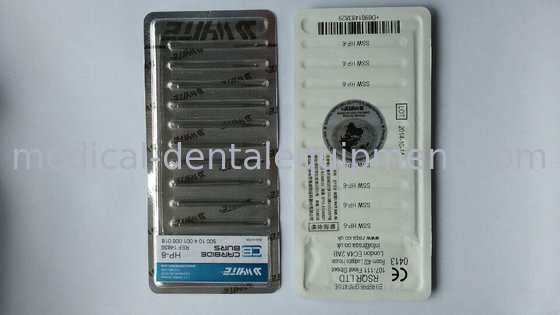 SS White Dental Carbide Burs HP Series For Teeth Cleaning Machine