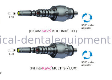 Dental Quick Coupler Connector For Kavo Fiber Optic Handpiece Dental 6 Holes , CE