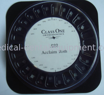 Class One Ceramic Orthodontic Brackets Acclaim Roth Edgewise MBT