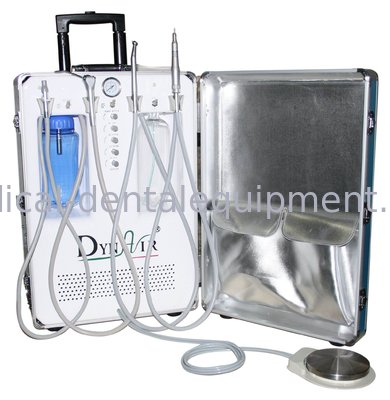 550 W Powerful Portable Dental Chair Unit Build In Air Compressor