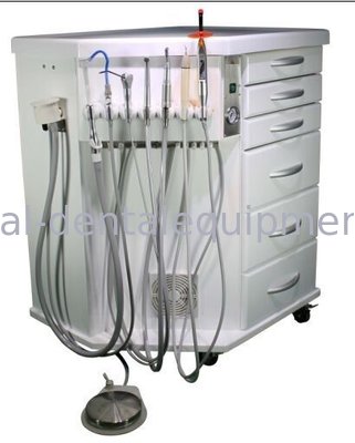 6 Full Extension Drawers Dental Equipment Delivery Cabinet Easy To Remove And Clean