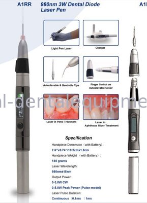 Surgical Soft Tissue Laser Dental Teeth Whitening Laser Diode A1RR